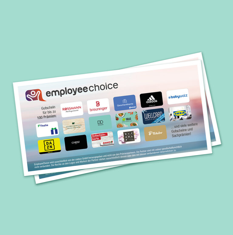 EmployeeChoice: Freie Auswahl für zufriedene Mitarbeiter - cadooz